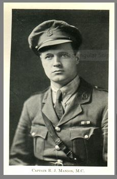 Captain Robert James Manion – World War One Thunder Bay Centennial Project
